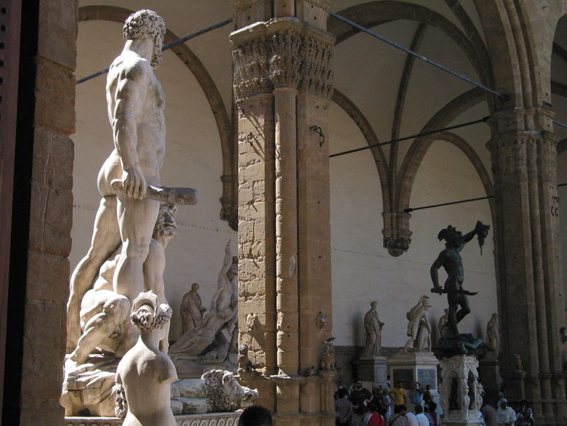 A Walk Through Florence's Outdoor Sculpture Gallery: Loggia dei Lanzi ...