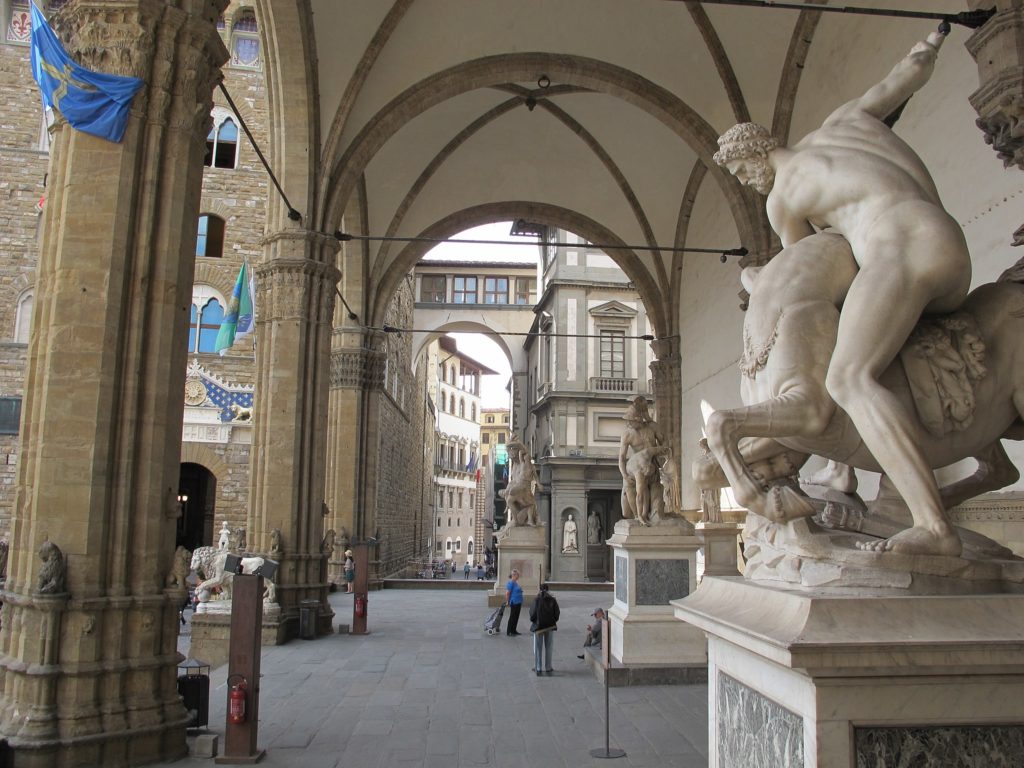 A Walk Through Florence's Outdoor Sculpture Gallery: Loggia dei Lanzi ...